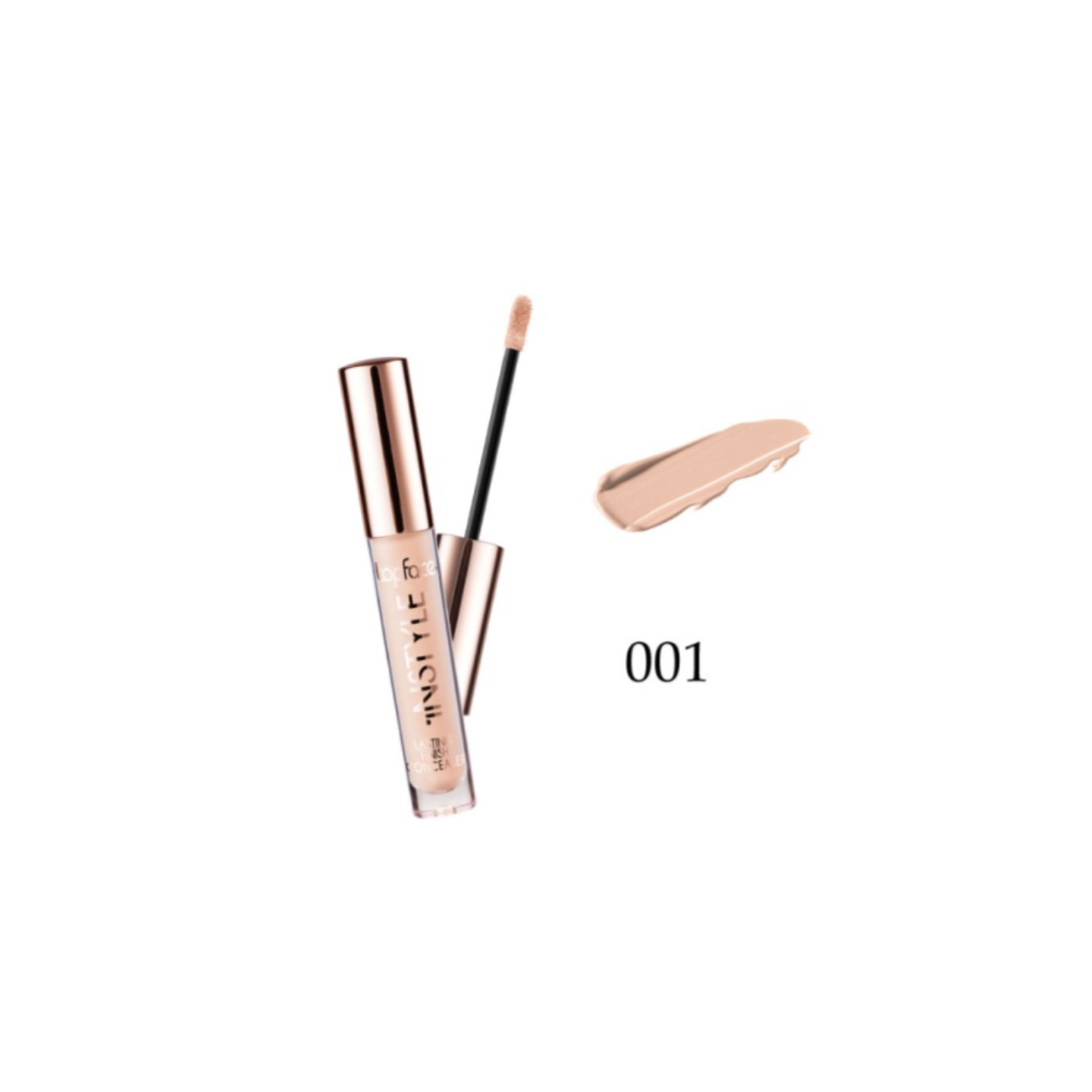 Topface InStyle Lasting Finish | Correcteur fluide longue tenue Couleur 01-