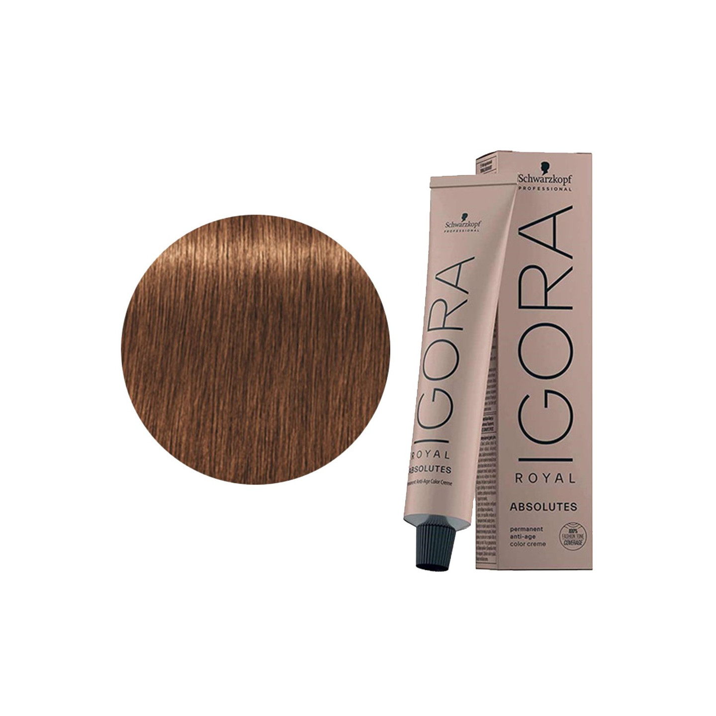 TEINTURE IGORA 7-60 BLOND MOYEN MARRON NATURAL - Acheter en ligne ...